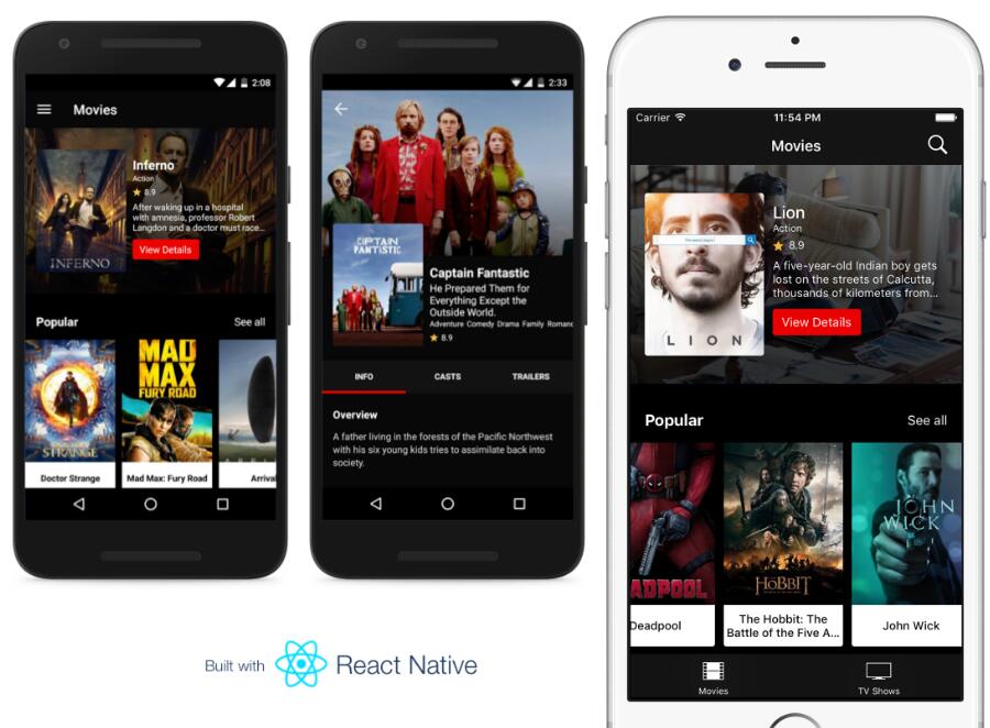 Videos - React Native Example for Android and iOS Videos - React Native Example for Android and iOS