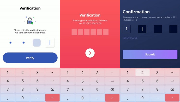 A React Native Confirmation Code Field Compatible