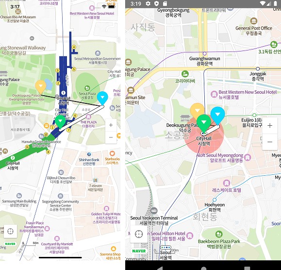 Naver Map For React native Naver Map For React native