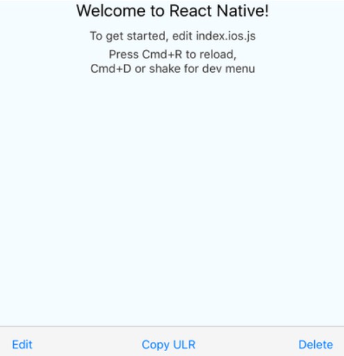 Ui Bar In Javascript For React Native