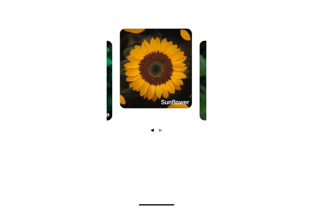 A smooth image carousel built with React Native's FlatList component A smooth image carousel built with React Native's FlatList component
