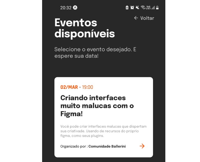 Ballerini community react-native challenge on discord Ballerini community react-native challenge on discord
