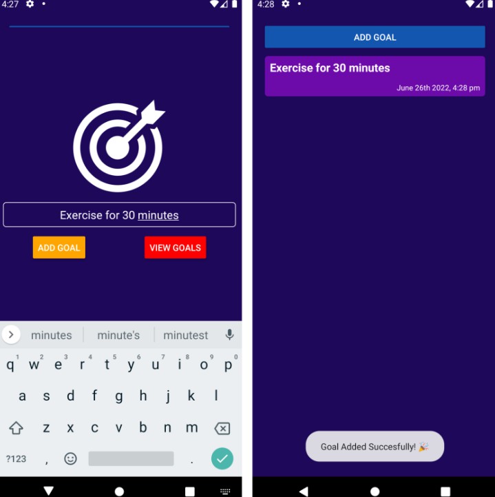 Basic Todo App Built With React Native For Cross Platform 