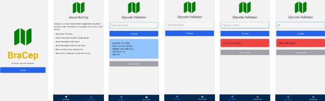 React Native application for brazilian zipcode validation React Native application for brazilian zipcode validation