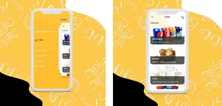 A fully functional white label Restaurant, Food Delivery, Grocery App ... A fully functional white label Restaurant, Food Delivery, Grocery App ...