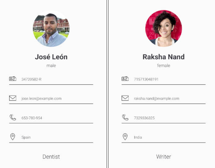 A React Native Project That Creates Random Users With The Help Of A Webapi